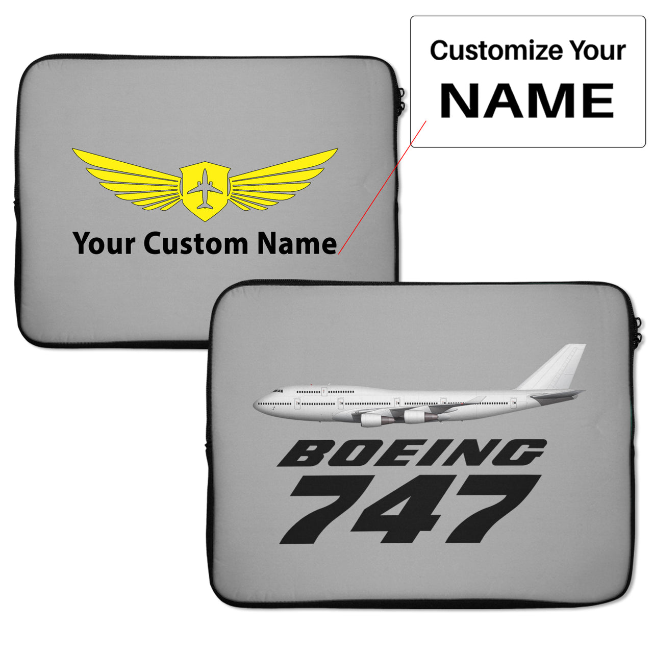 The Boeing 747 Designed Laptop & Tablet Cases – Aviation Shop
