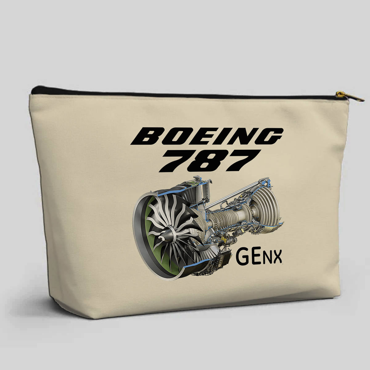 Boeing 787 & GENX Engine Designed Zipper Pouch – Aviation Shop