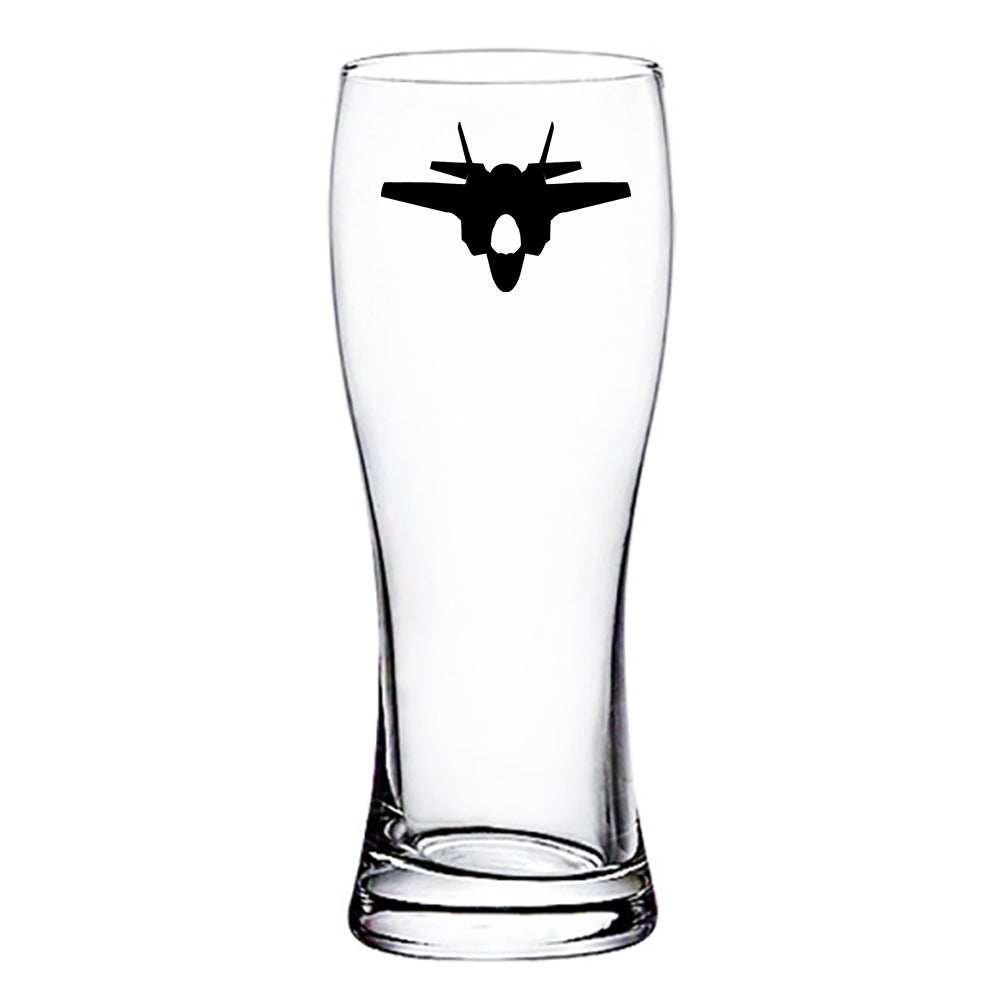 Lockheed Martin Jet 35 Lightning II Silhouette Designed Pilsner Beer G ...