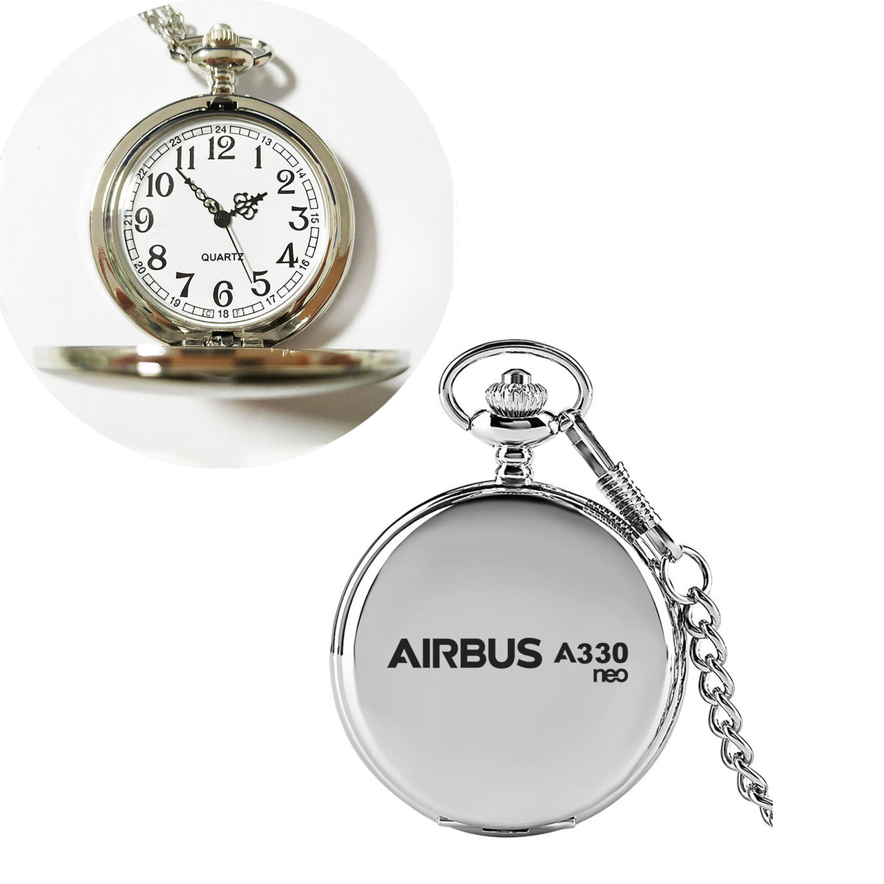 The Airbus A330neo Designed Pocket Watches – Aviation Shop
