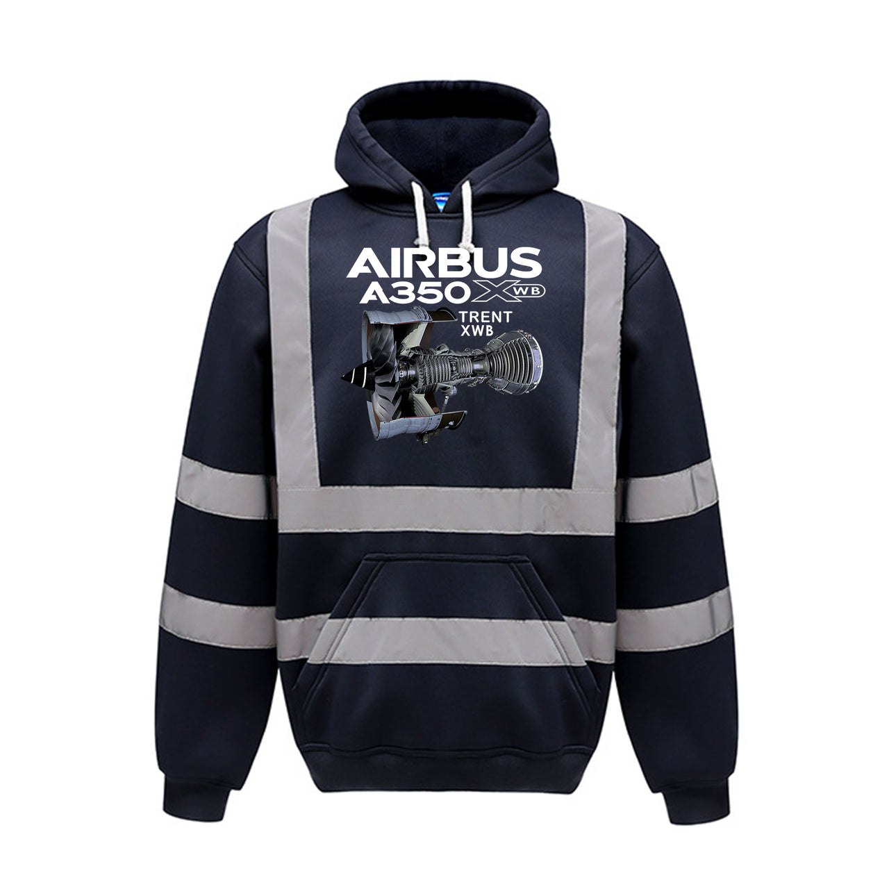 Airbus A350 & Trent Wxb Engine Designed Reflective Hoodies – Aviation Shop
