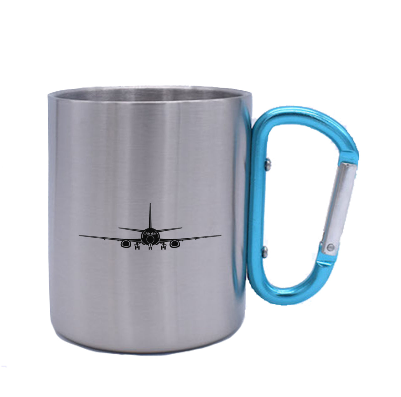 Boeing 737 Silhouette Designed Stainless Steel Outdoors Mugs – Aviation ...