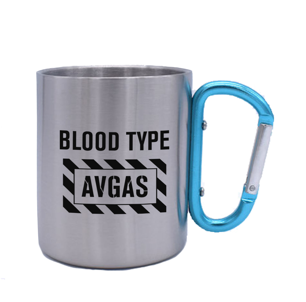 Blood Type AVGAS Designed Stainless Steel Outdoors Mugs – Aviation Shop