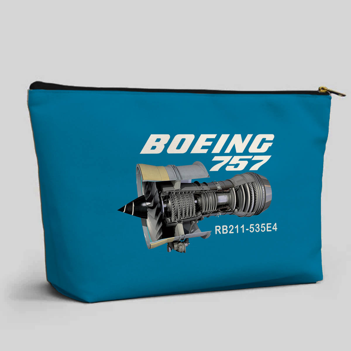 Boeing 757 & Rolls Royce Engine (RB211) Designed Zipper Pouch ...