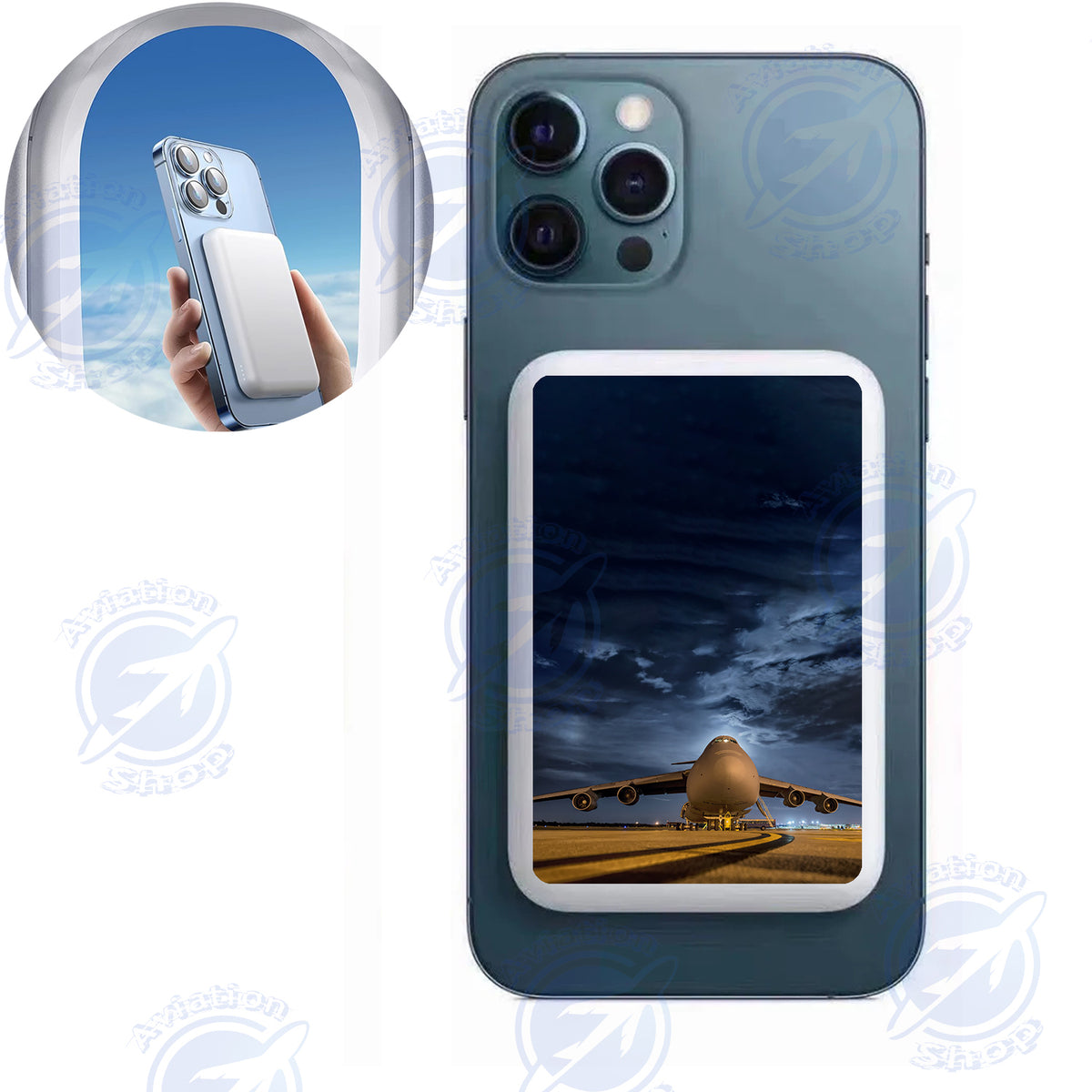 Amazing Military Aircraft at Night Designed MagSafe PowerBanks ...