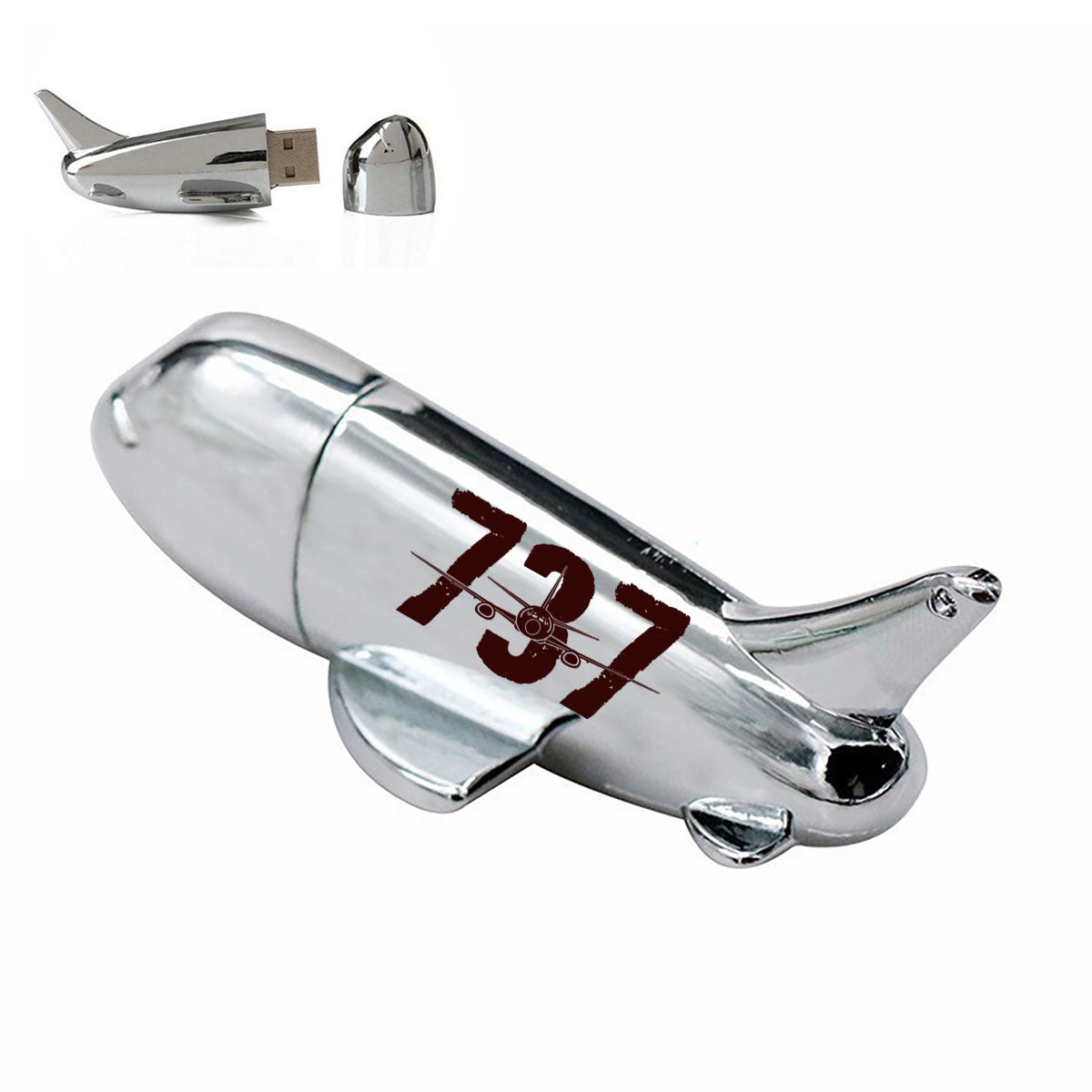 Boeing 737 Designed Designed Airplane Shape USB Drives – Aviation Shop