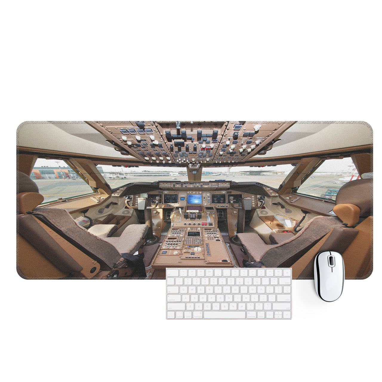 Boeing 747 Cockpit Designed Desk Mats – Aviation Shop