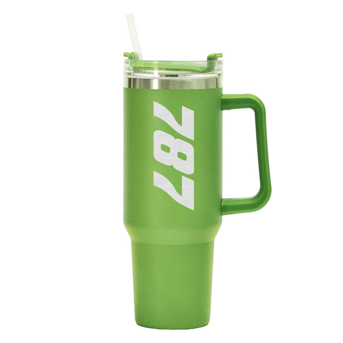 Boeing 787 Text Designed 40oz Stainless Steel Car Mug With Holder ...