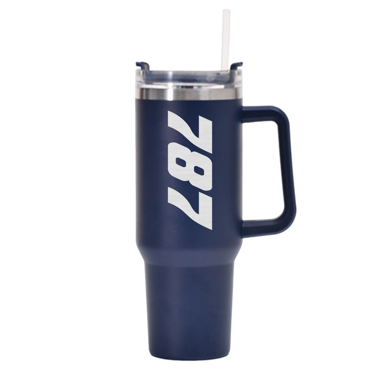 Boeing 787 Text Designed 40oz Stainless Steel Car Mug With Holder ...