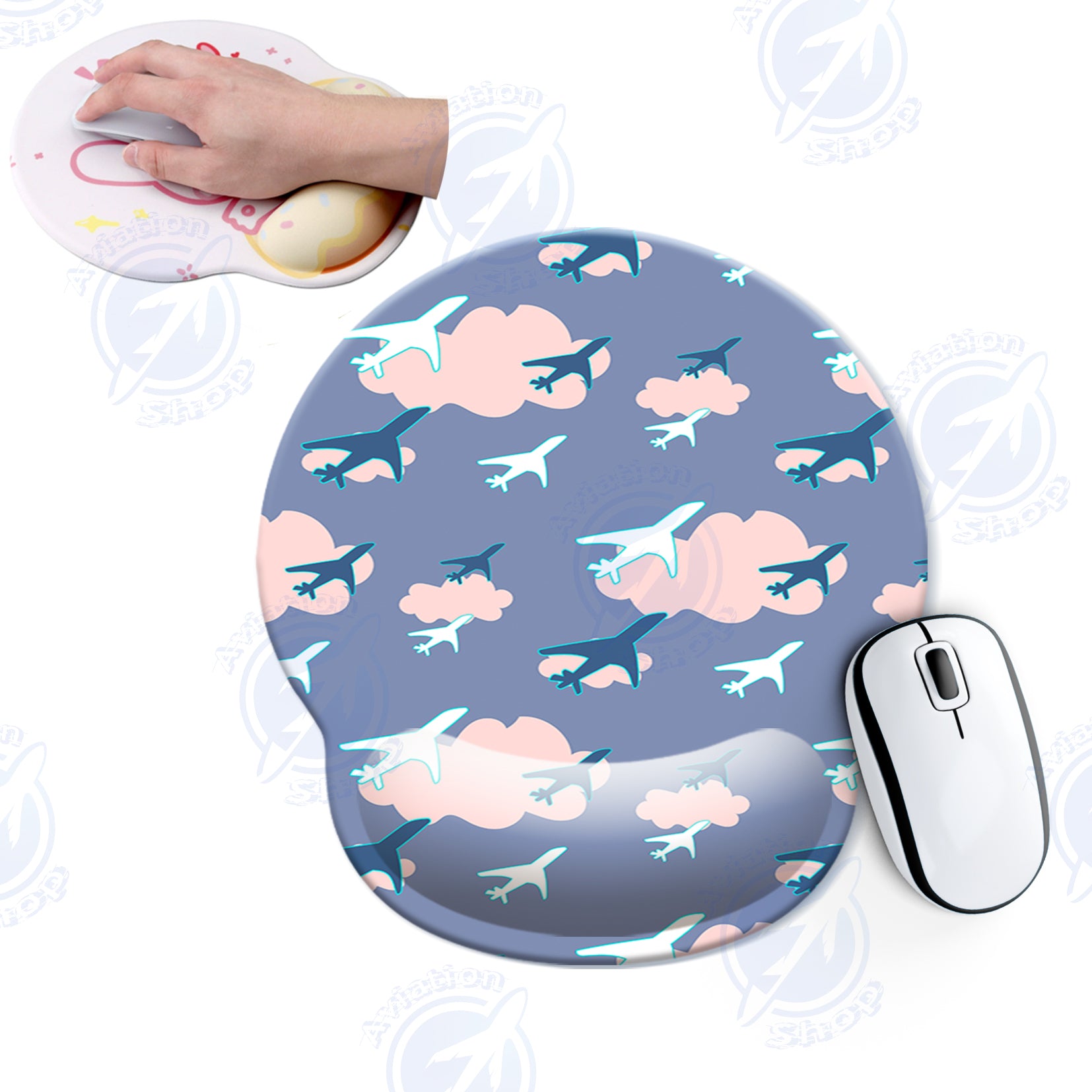 Cool & Super Airplanes (Vol2) Designed Ergonomic Mouse Pads – Aviation Shop