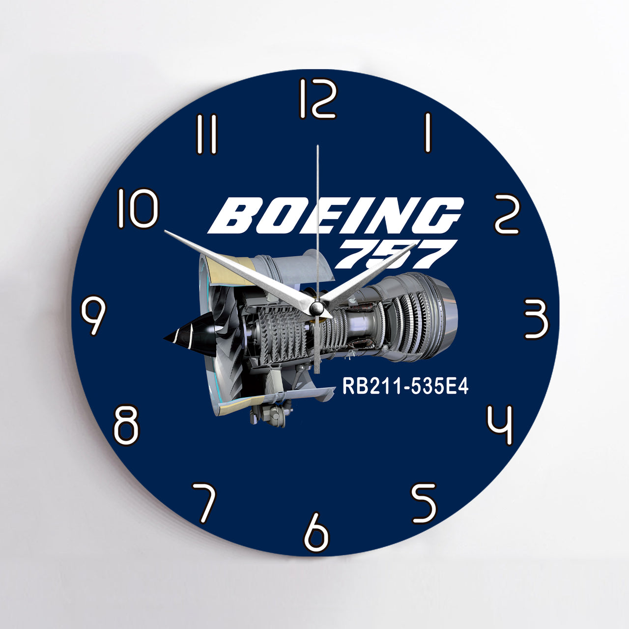 Boeing 757 & Rolls Royce Engine (RB211) Designed Wall Clocks – Aviation ...