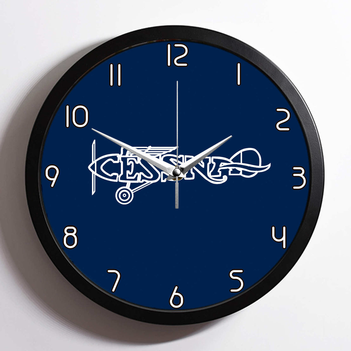 Special Cessna Text Designed Wall Clocks – Aviation Shop