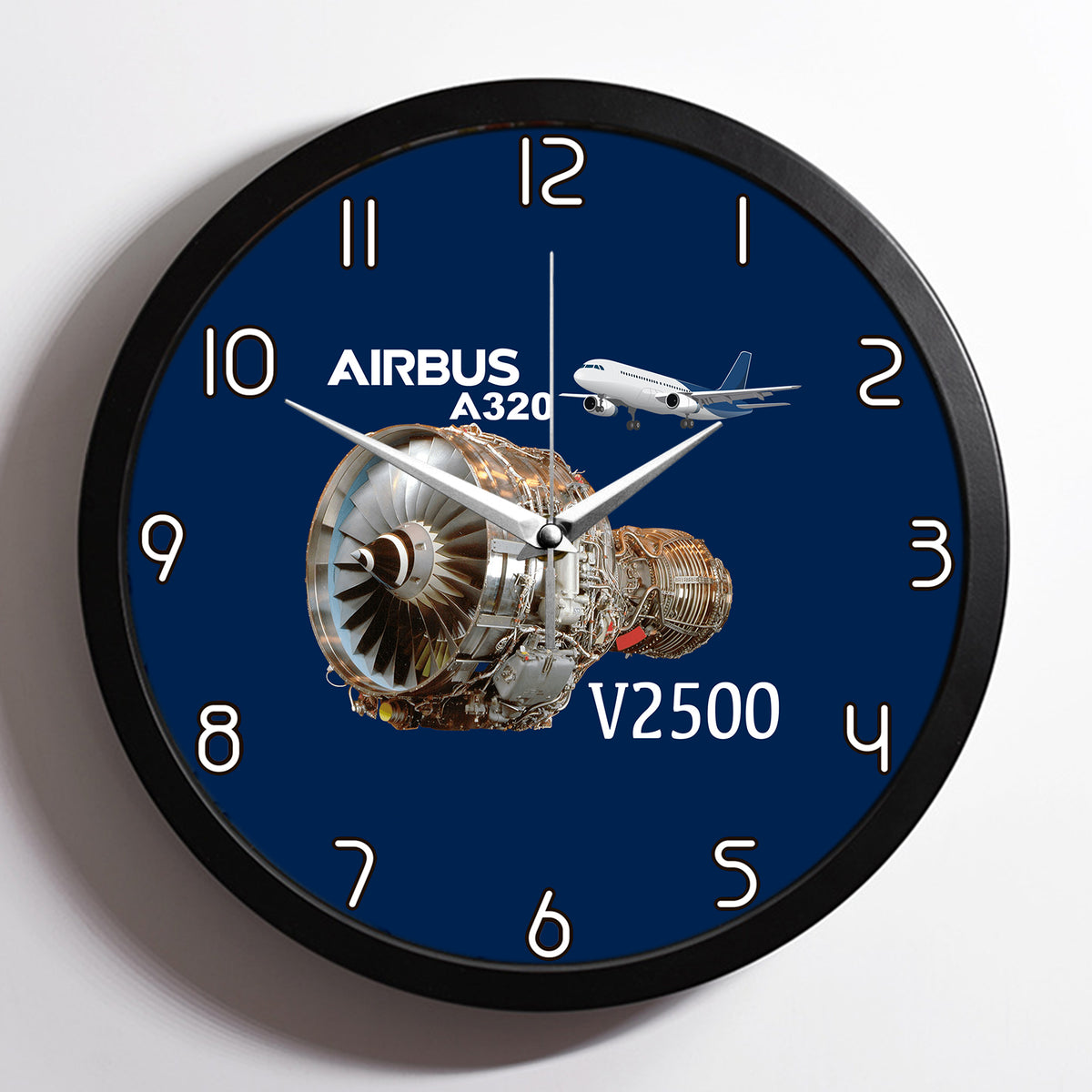 Airbus A320 & V2500 Engine Designed Wall Clocks – Aviation Shop