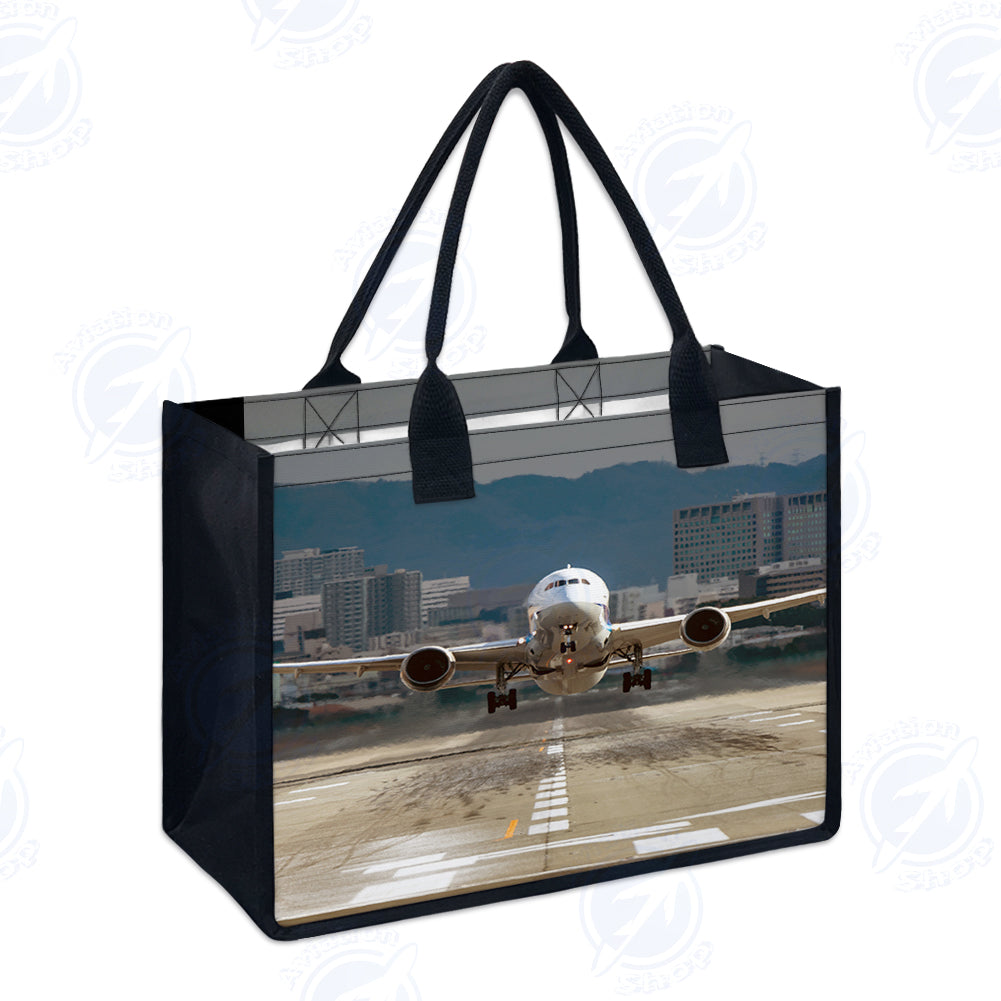 Departing Boeing 787 Dreamliner Designed Special Canvas Bags – Aviation ...
