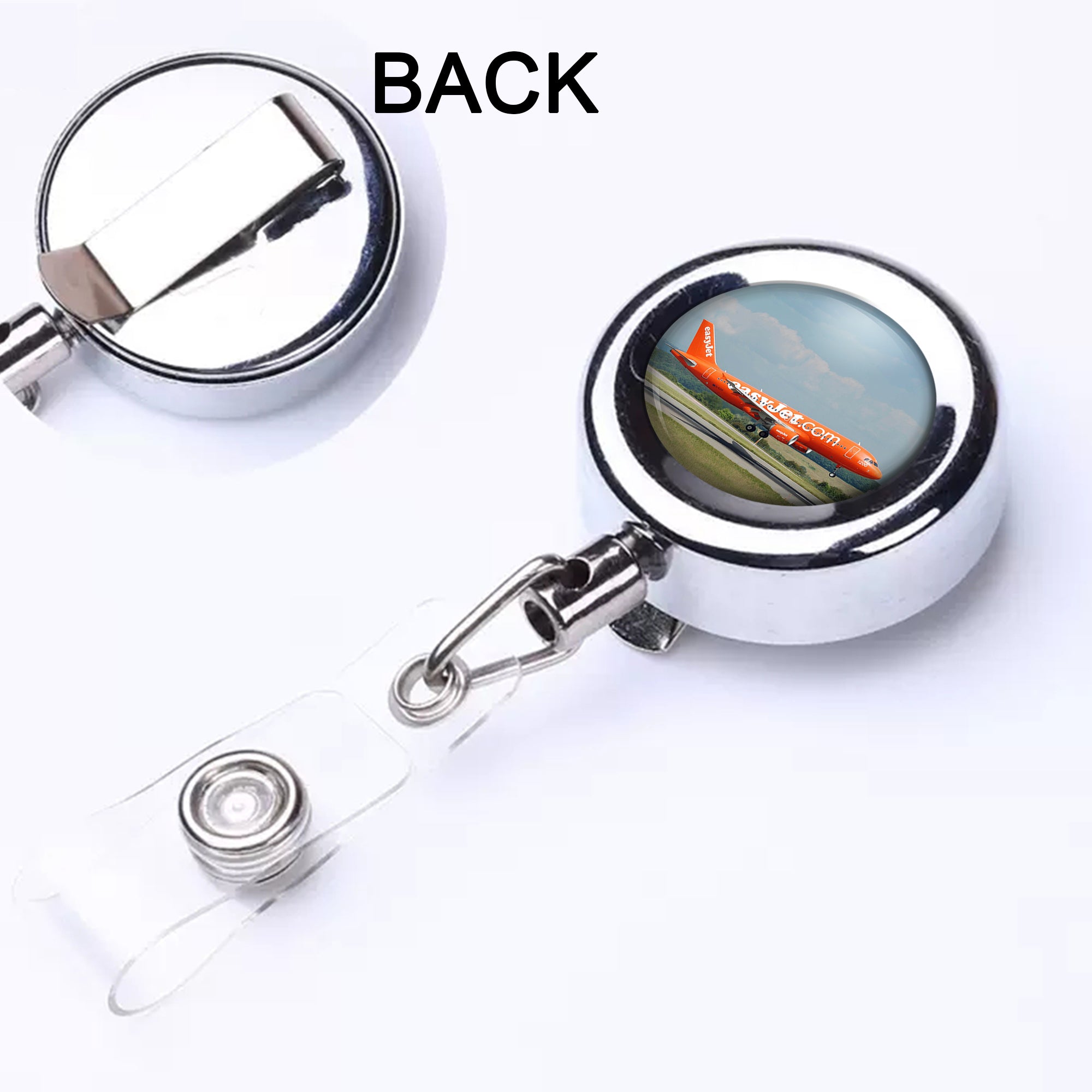 EasyJet's 200th Aircraft Designed Retractable ID Card Badge – Aviation Shop