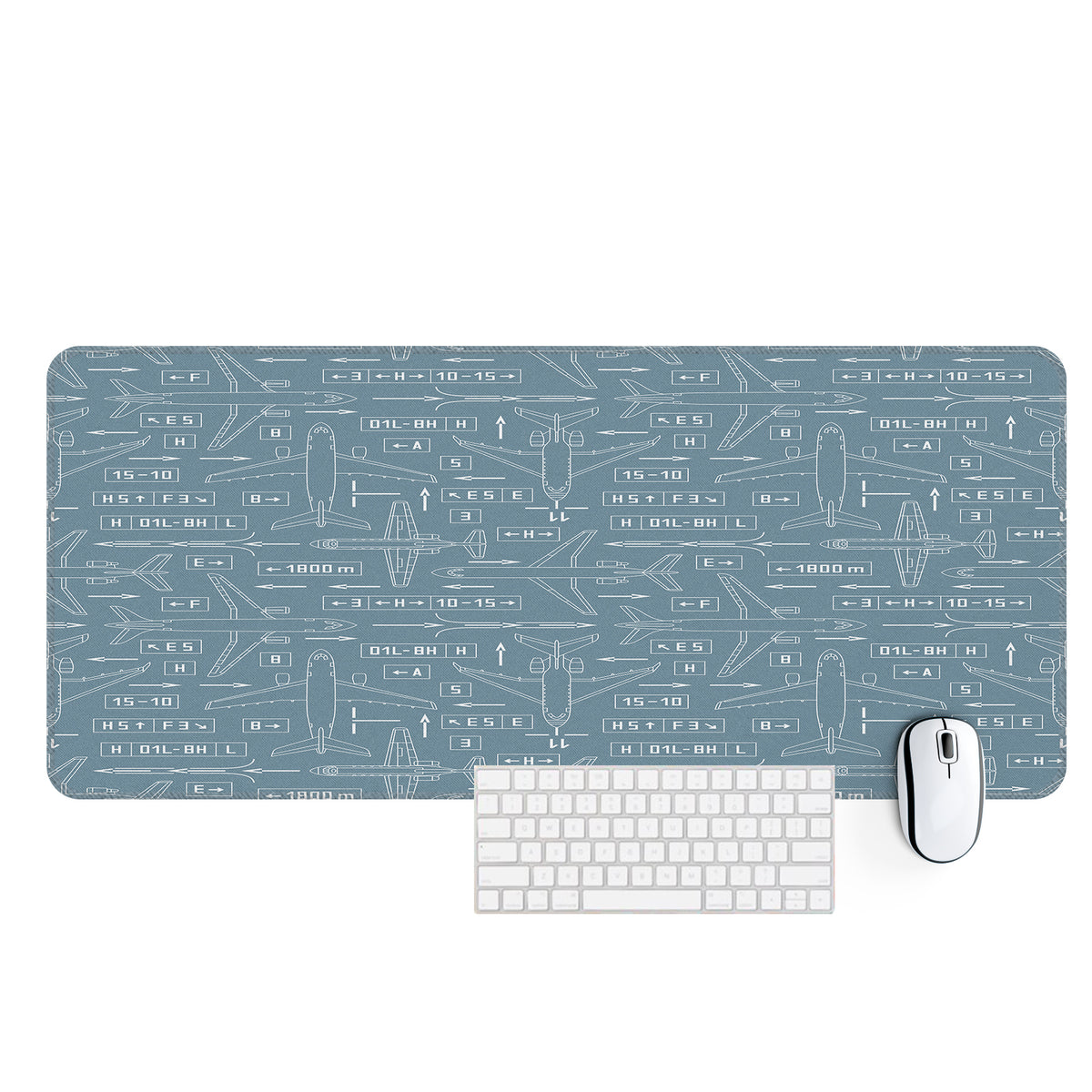 Jet Planes & Airport Signs Designed Desk Mats – Aviation Shop