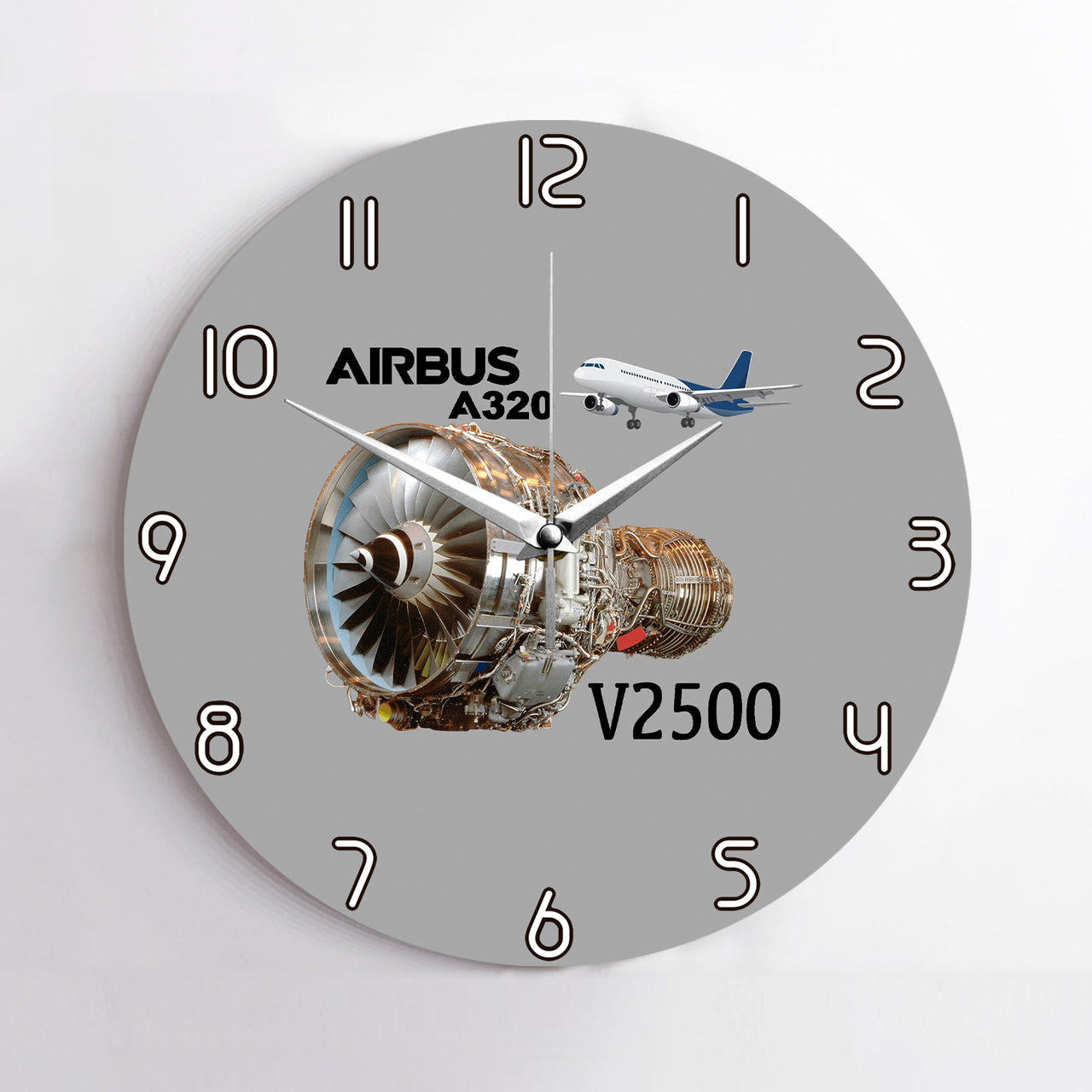 Airbus A320 & V2500 Engine Designed Wall Clocks – Aviation Shop