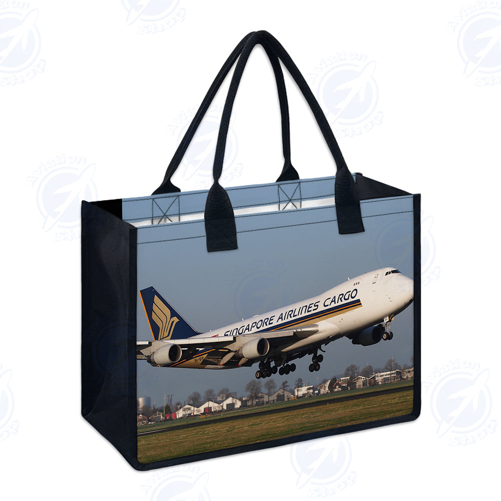 Singapore Airlines Cargo Boeing 747 Designed Special Canvas Bags ...