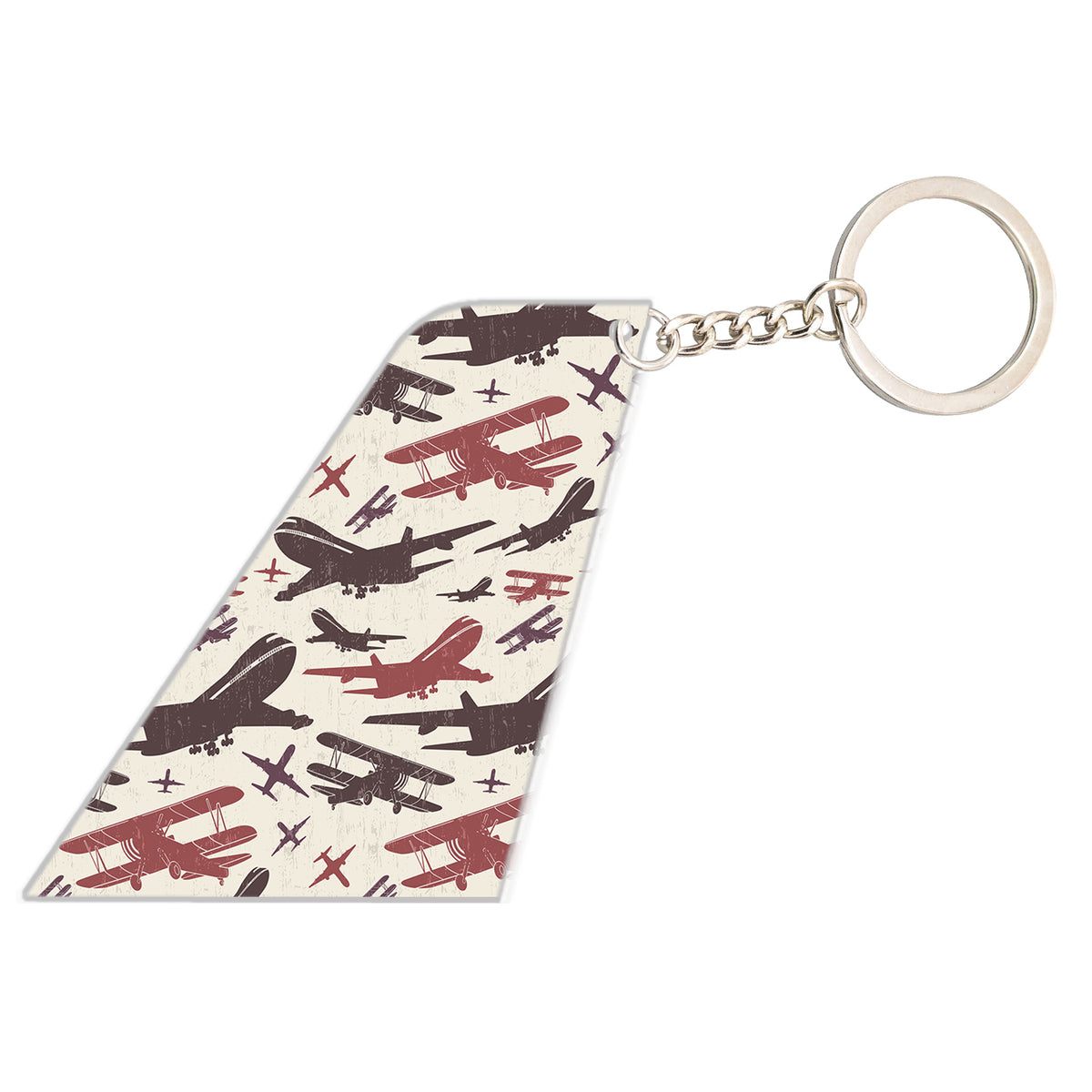 Vintage & Jumbo Airplanes Designed Tail Key Chains – Aviation Shop