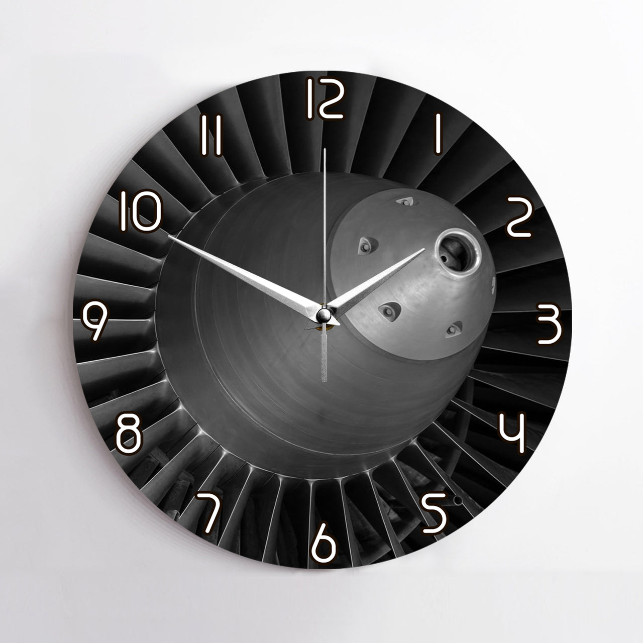 Super View of Jet Engine Designed Wall Clocks – Aviation Shop