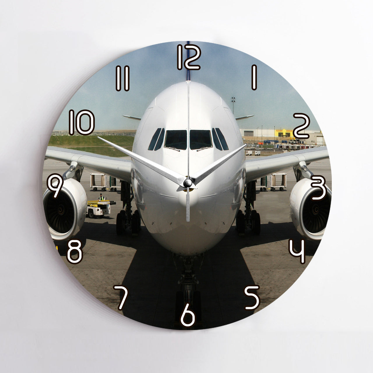 Face to Face with an Huge Airbus Designed Wall Clocks – Aviation Shop