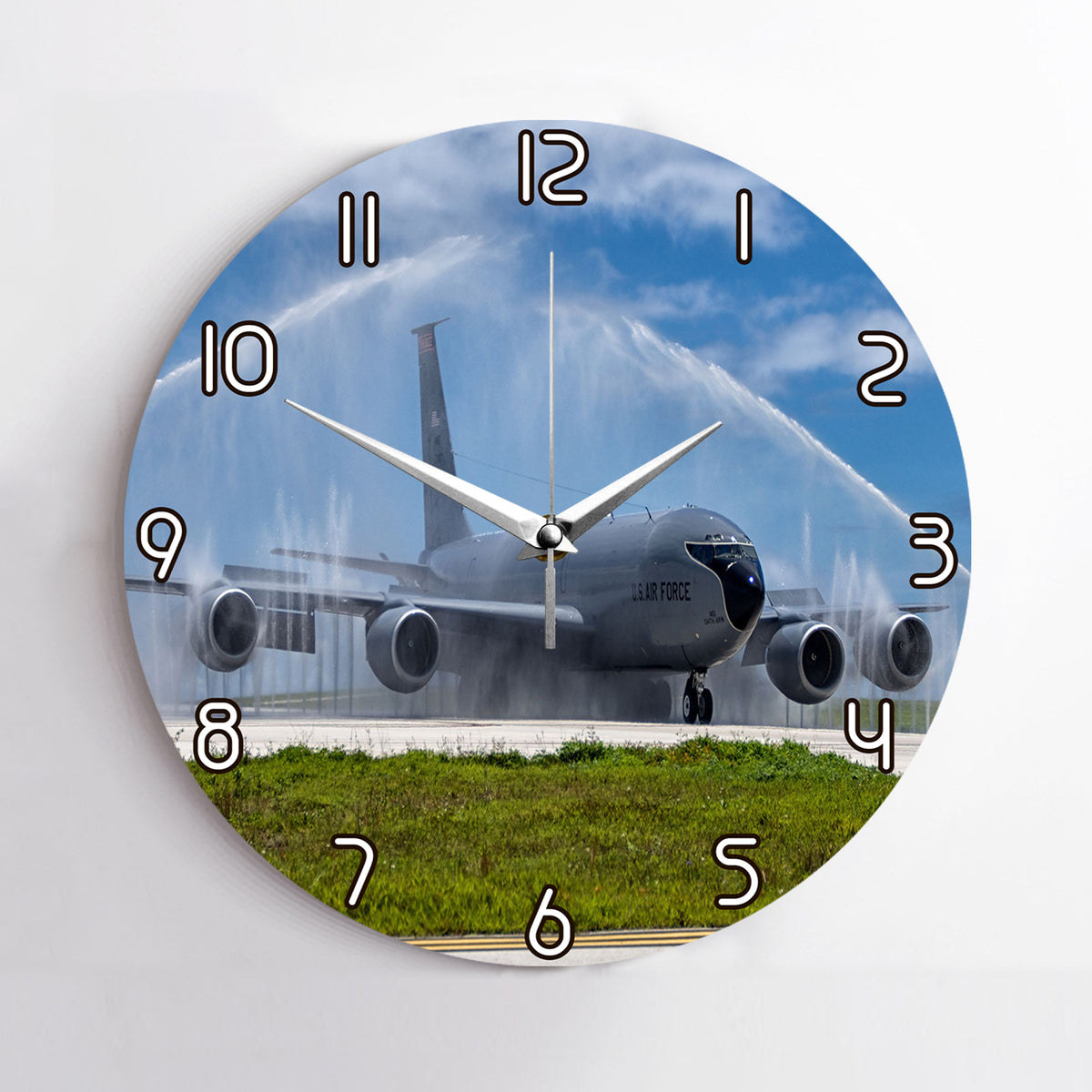 US Air Force Big Jet Designed Wall Clocks – Aviation Shop