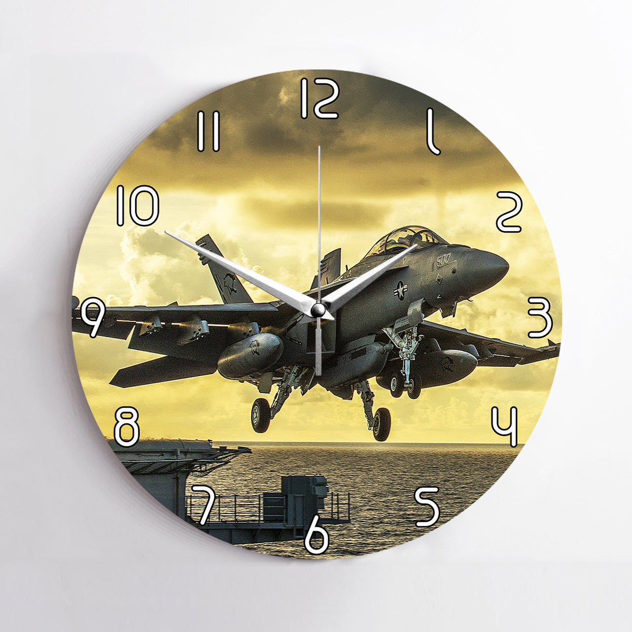 Departing Jet Aircraft Designed Wall Clocks – Aviation Shop