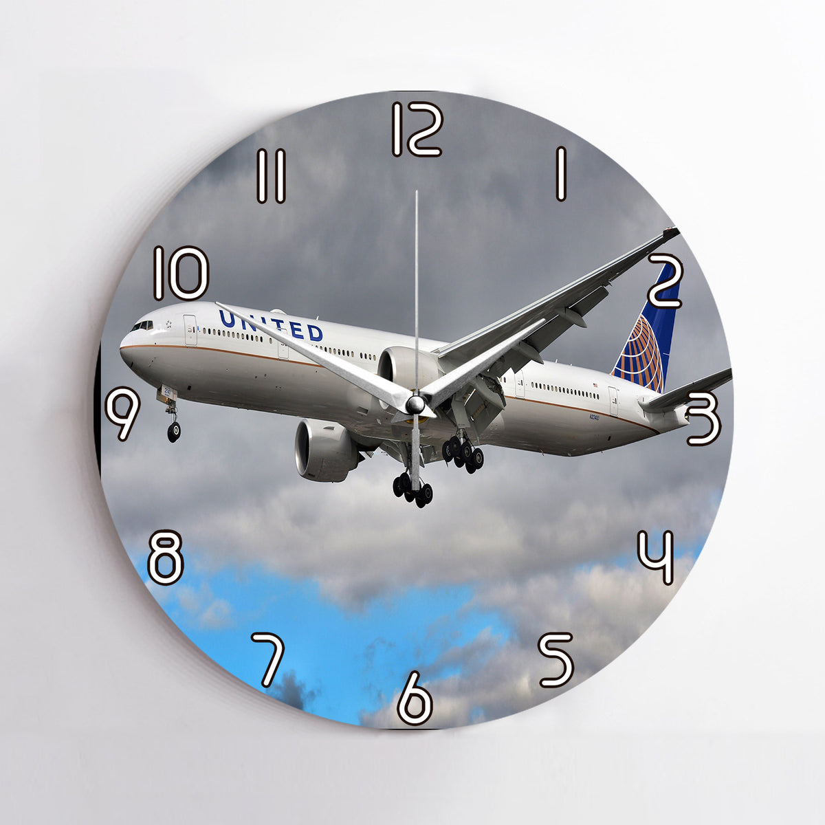 United Airways Boeing 777 Designed Wall Clocks – Aviation Shop