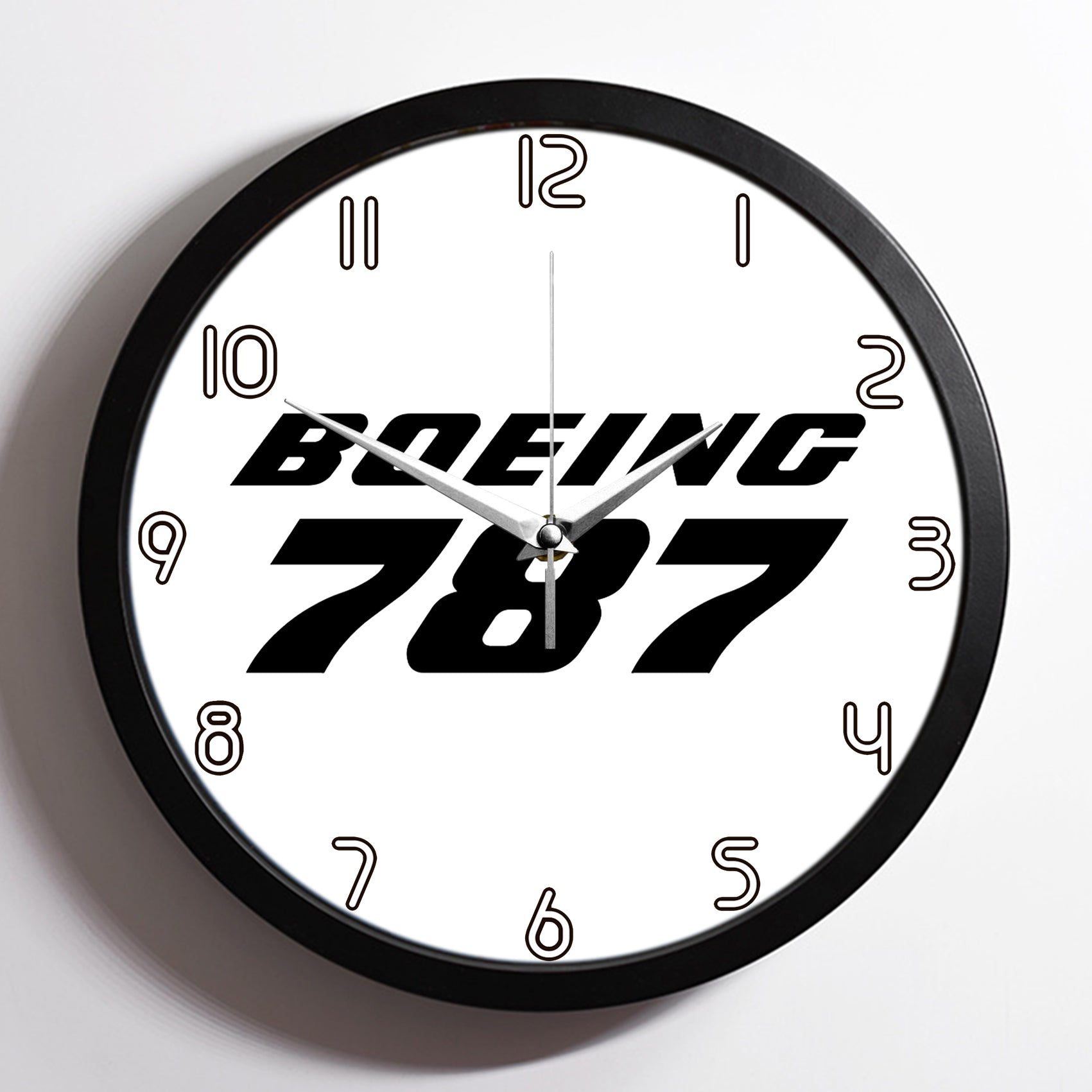 Boeing 787 & Text Designed Wall Clocks – Aviation Shop