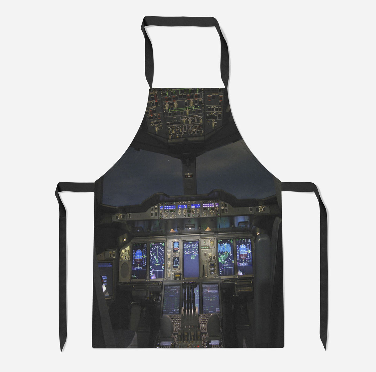 Airbus A380 Cockpit Designed Kitchen Aprons – Aviation Shop