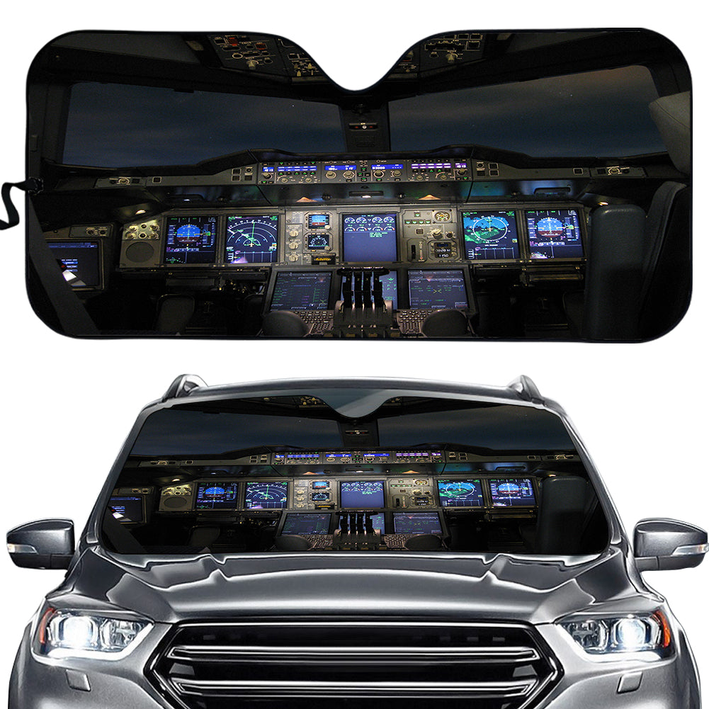 Airbus A380 Cockpit Designed Car Sun Shade – Aviation Shop