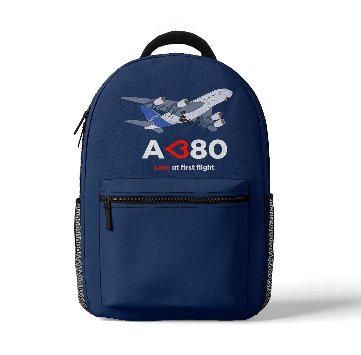 Airbus A380 Love at first flight Designed 3D Backpacks – Aviation Shop