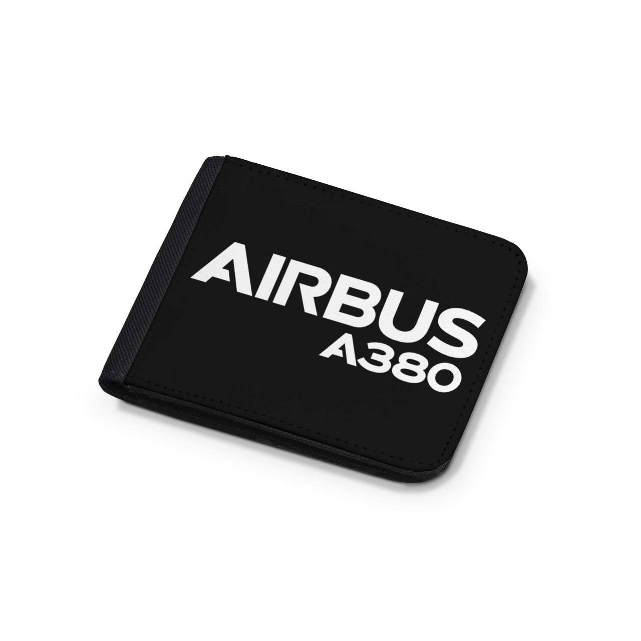 Airbus A380 & Text Designed Wallets – Aviation Shop