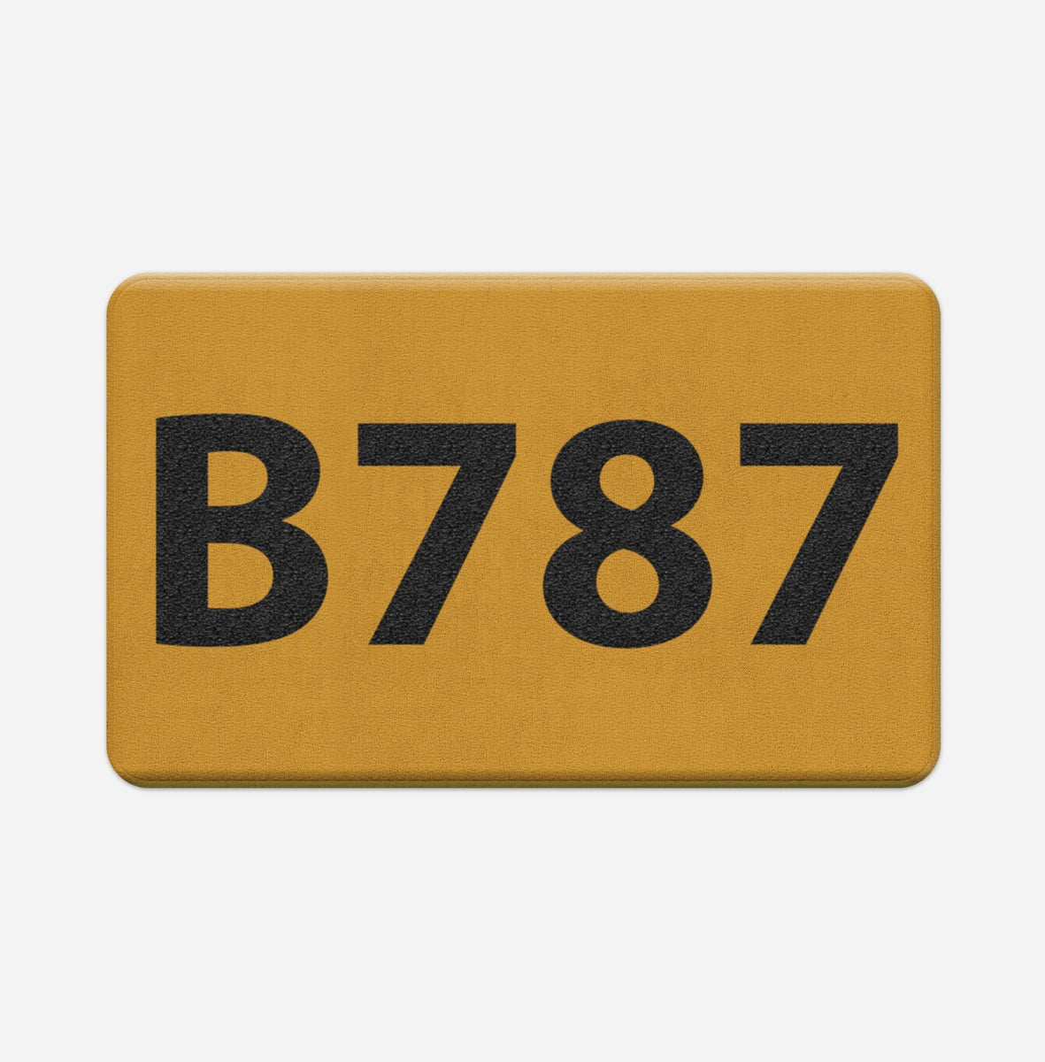 Airport Ground Signs Designed "Boeing 787" Bath Mats – Aviation Shop