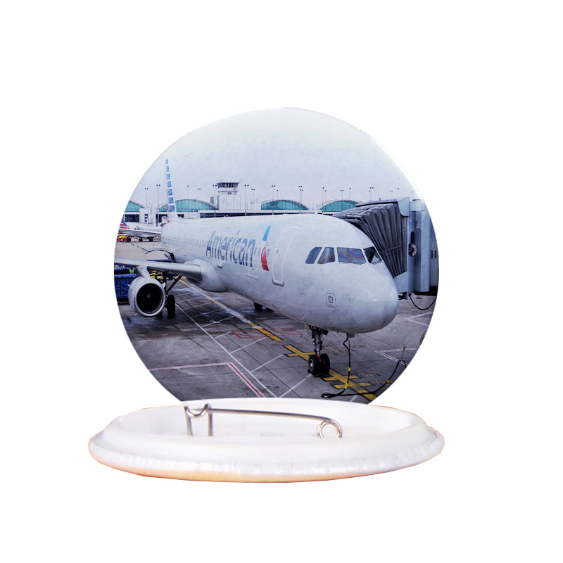 American Airlines A321 Designed Pins – Aviation Shop