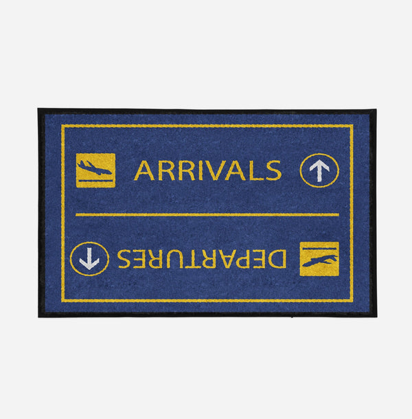 Arrival & Departures Door Mats Doormats – Aviation Shop