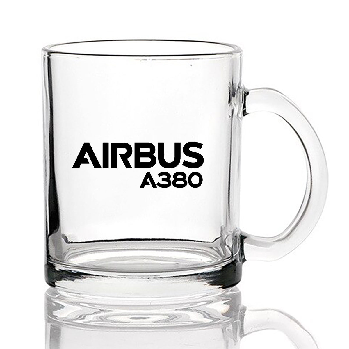 Airbus A380 & Text Designed Coffee & Tea Glasses – Aviation Shop
