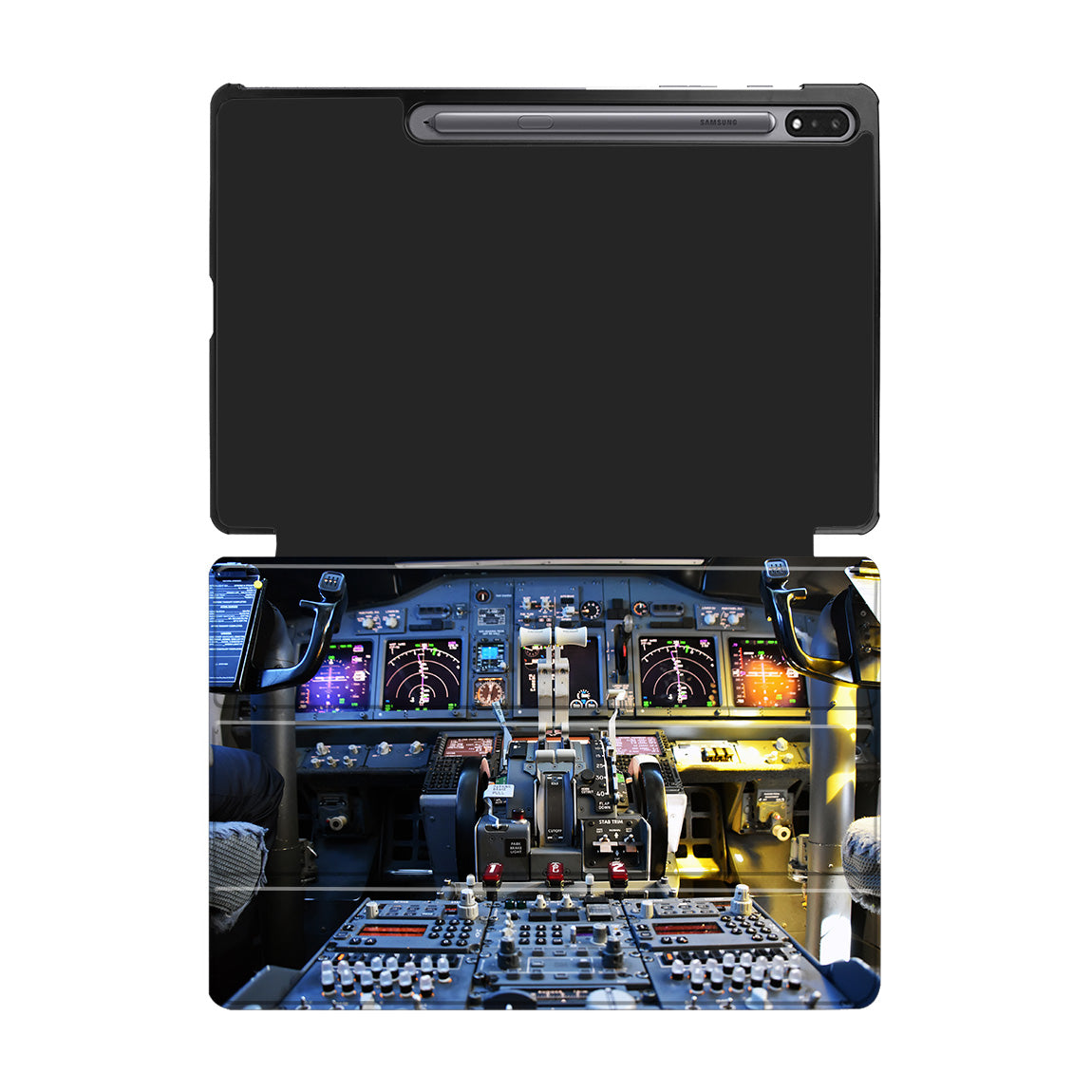 Boeing 737 Cockpit Designed Samsung Tablet Cases – Aviation Shop