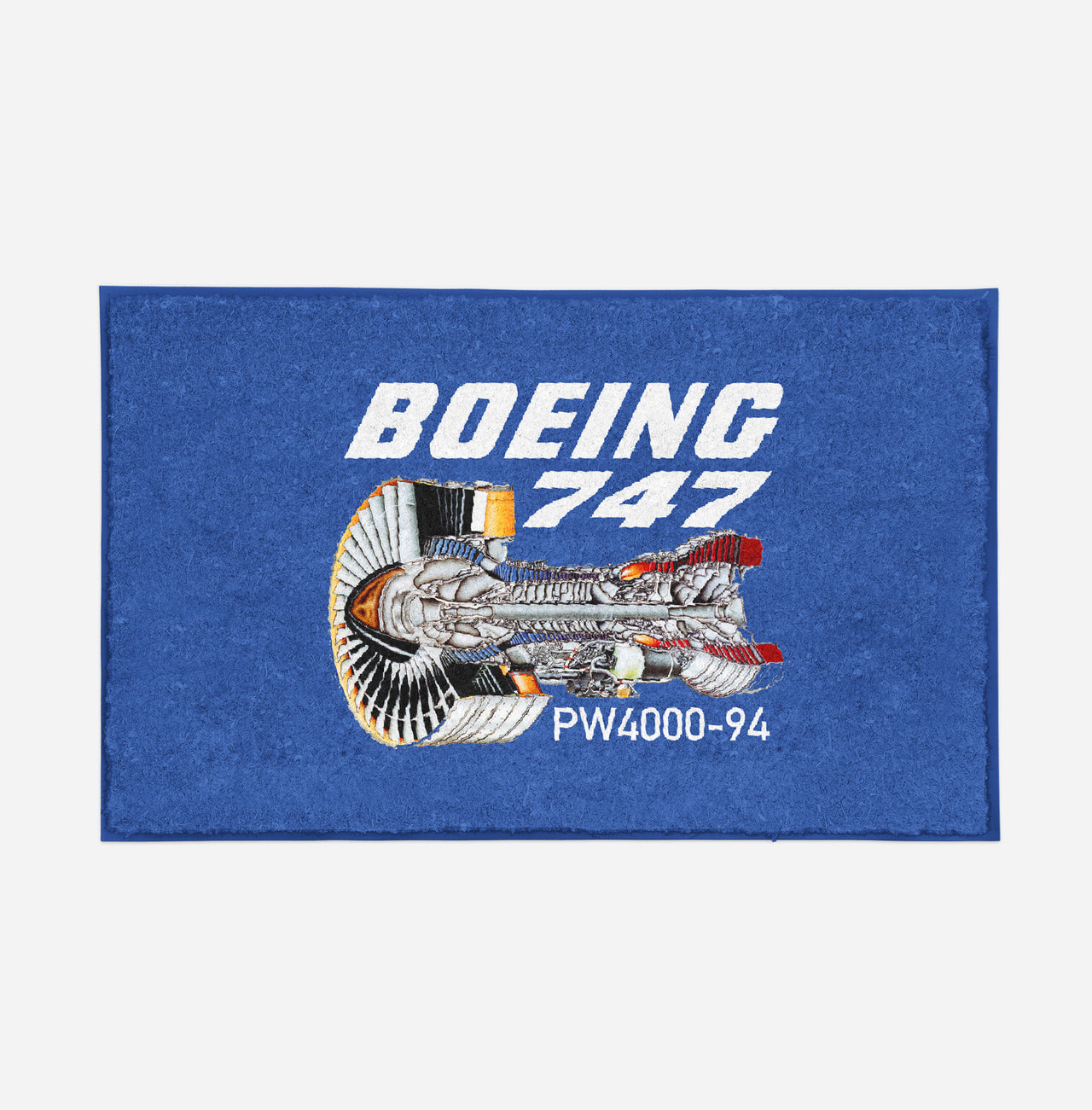 Boeing 747 & PW4000-94 Engine Designed Door Mats – Aviation Shop