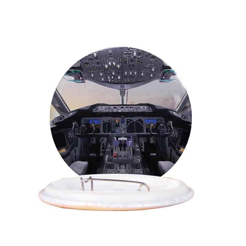 Boeing 787 Cockpit Designed Pins – Aviation Shop