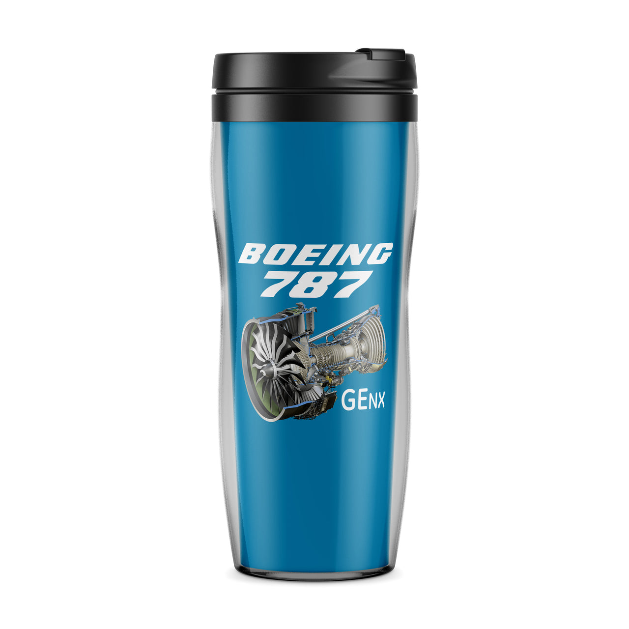 Boeing 787 & GENX Engine Designed Plastic Travel Mugs – Aviation Shop