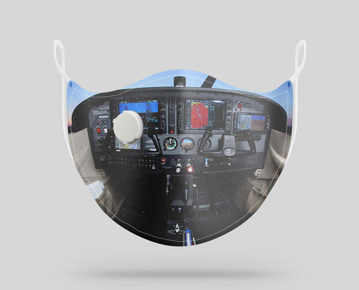 Cessna 172 Cockpit Designed Face Masks – Aviation Shop