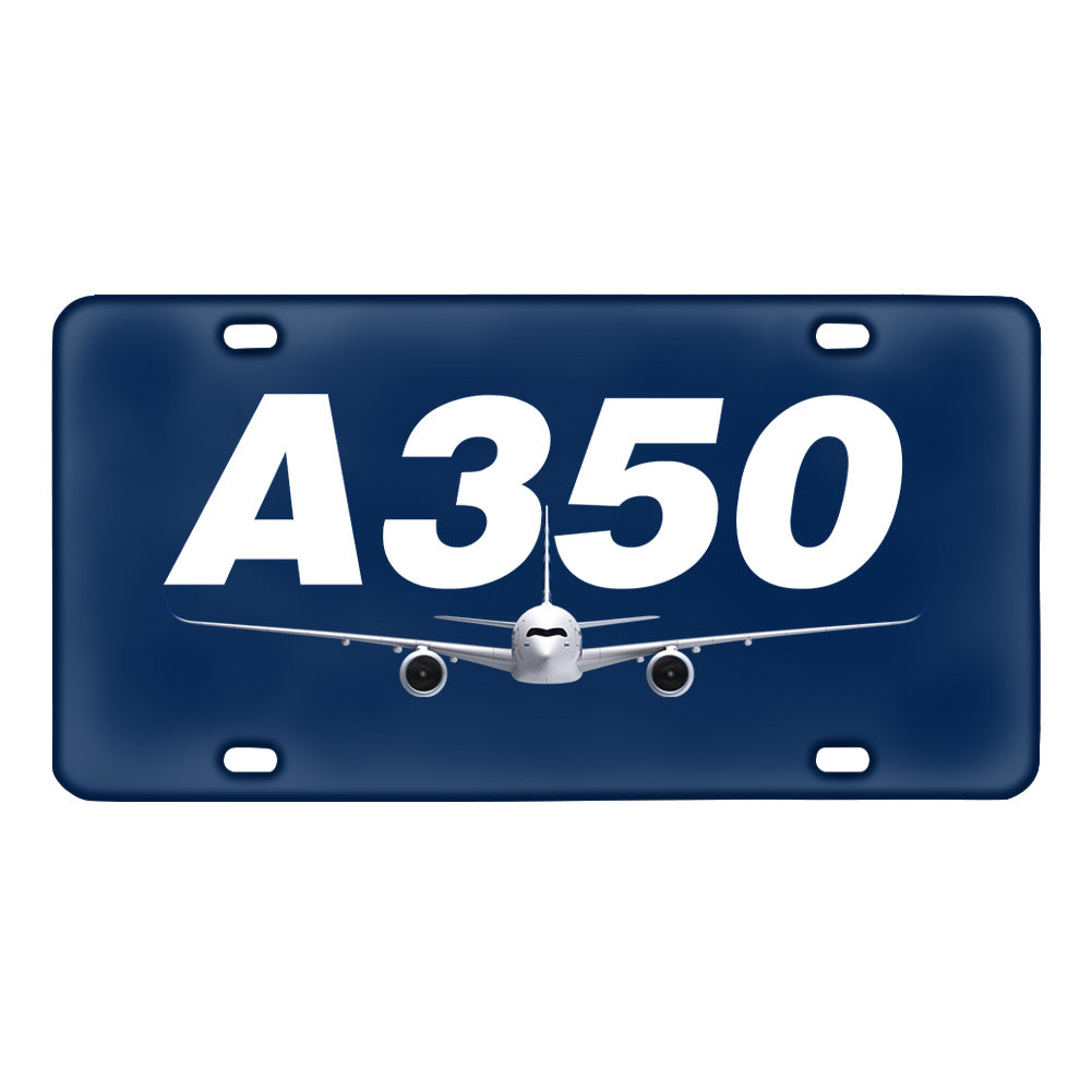 Super Airbus A350 Designed Metal (License) Plates – Aviation Shop