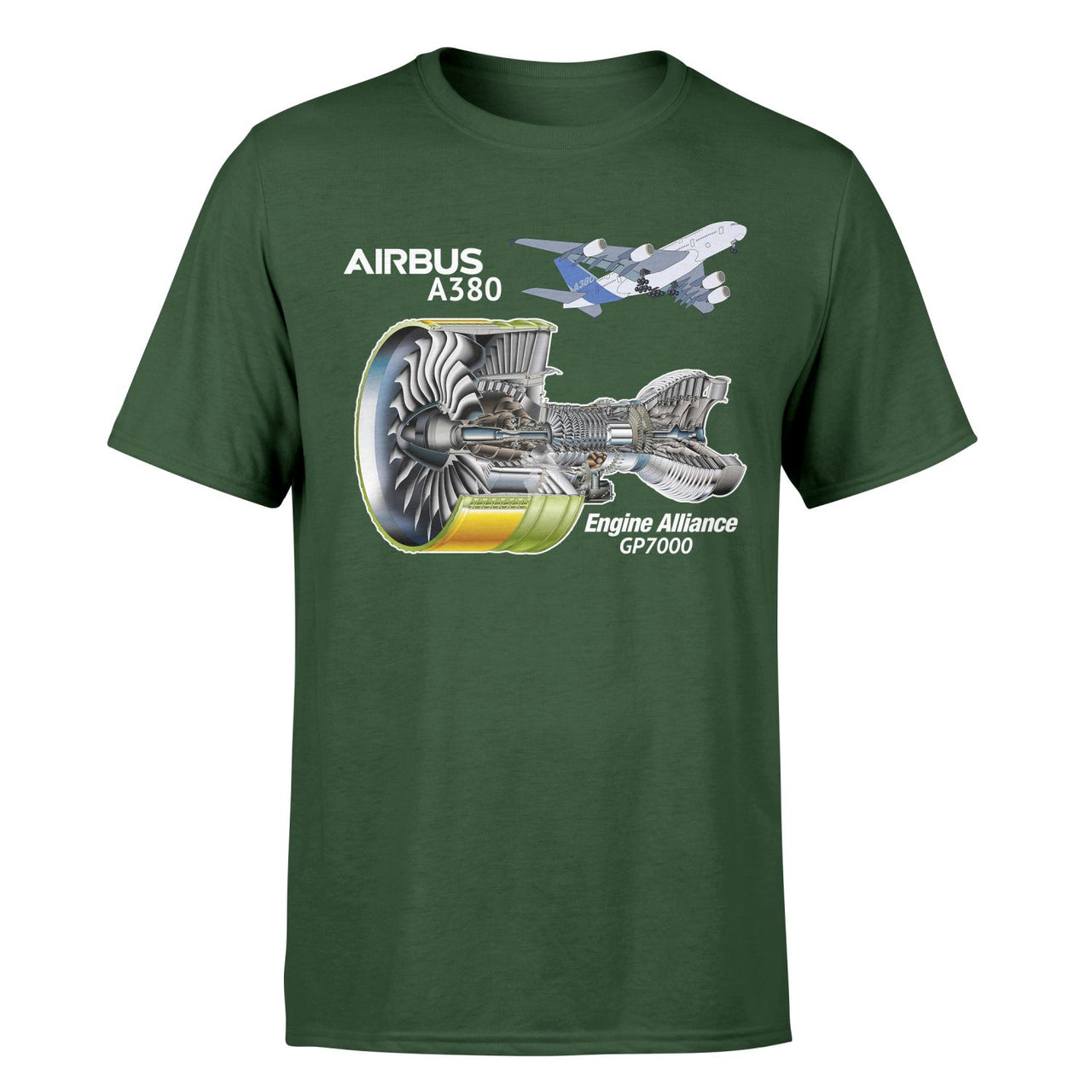 Airbus A380 & GP7000 Engine Designed T-Shirts – Aviation Shop