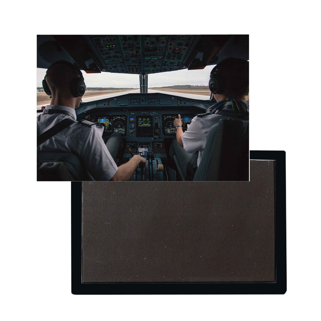 Departing Aircraft's Cockpit Designed Magnets – Aviation Shop
