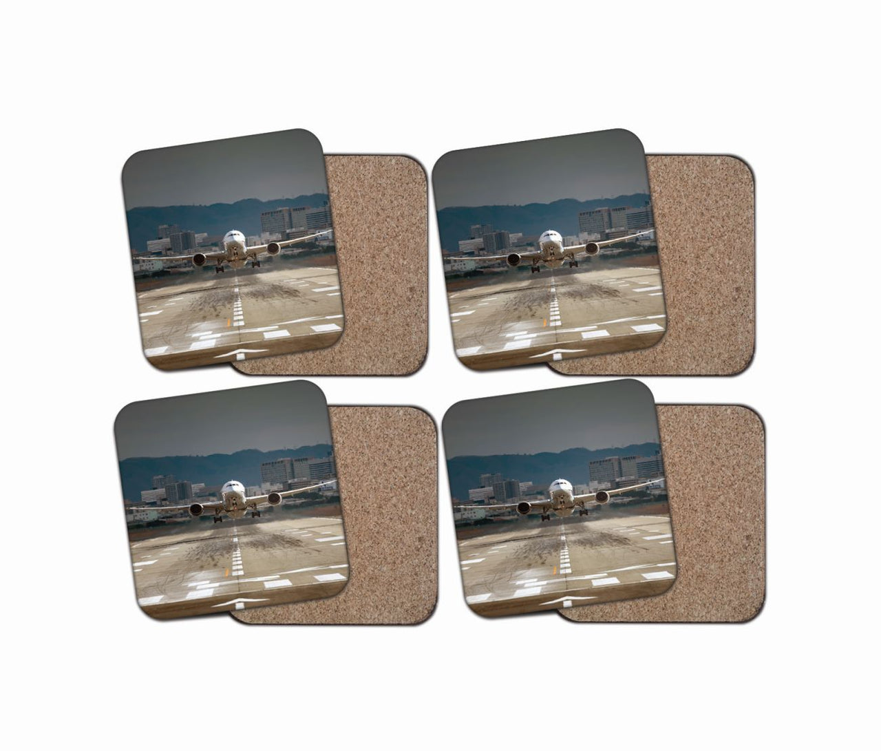 Departing Boeing 787 Dreamliner Designed Coasters – Aviation Shop