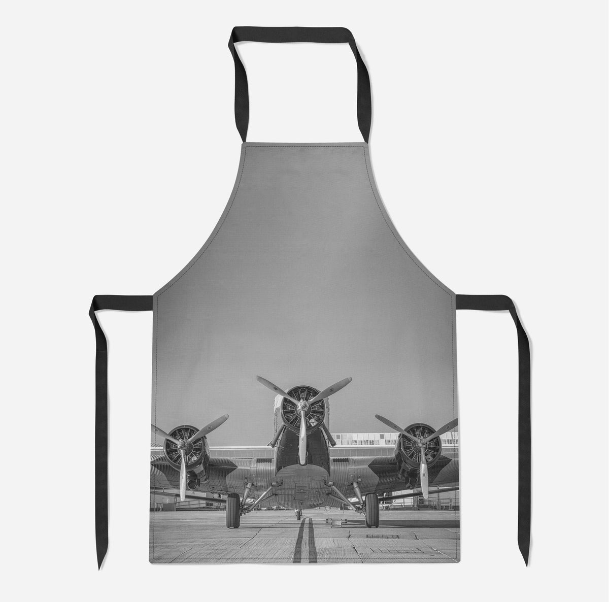 Face to Face to 3 Engine Old Airplane Designed Kitchen Aprons ...