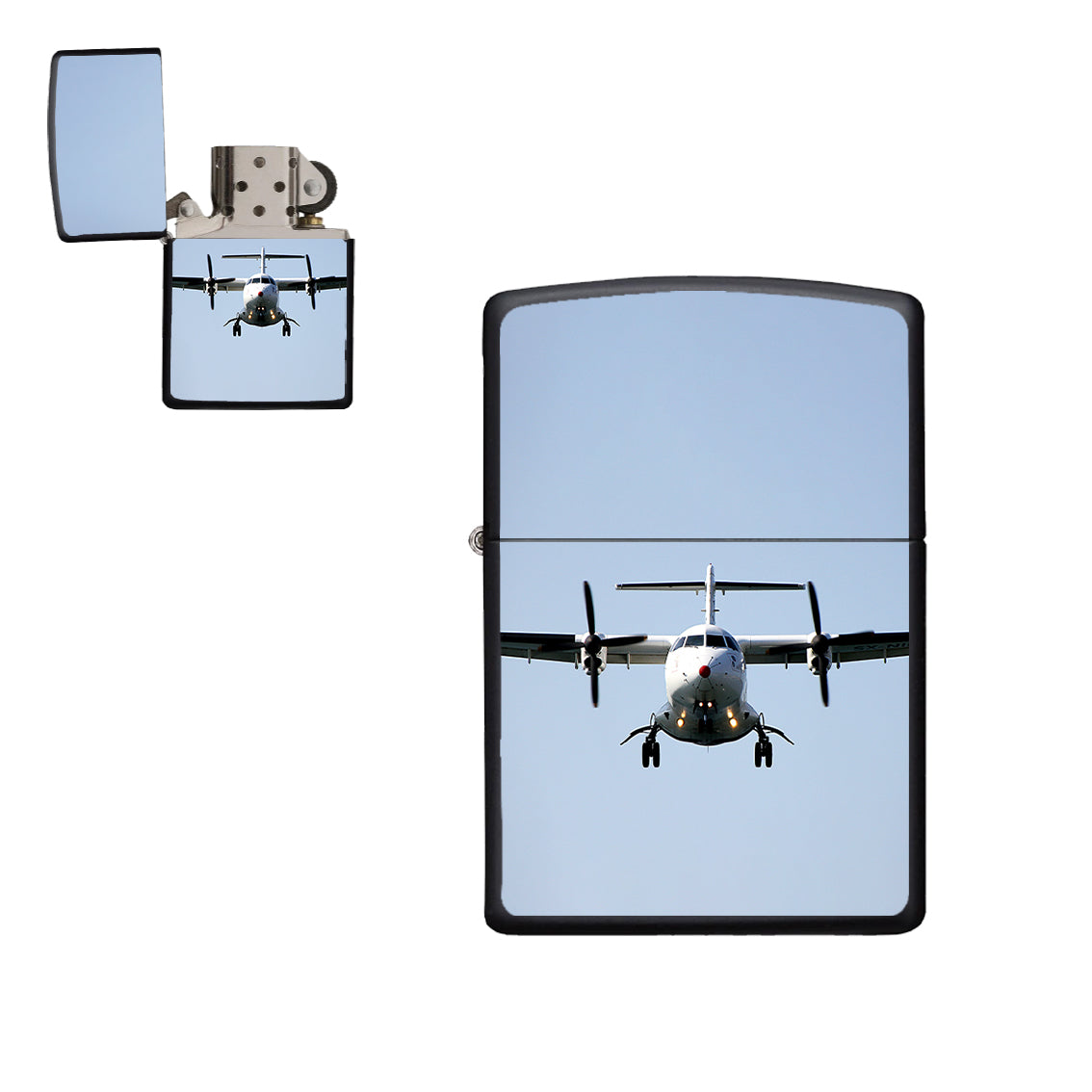 Face to Face with an ATR Designed Metal Lighters – Aviation Shop