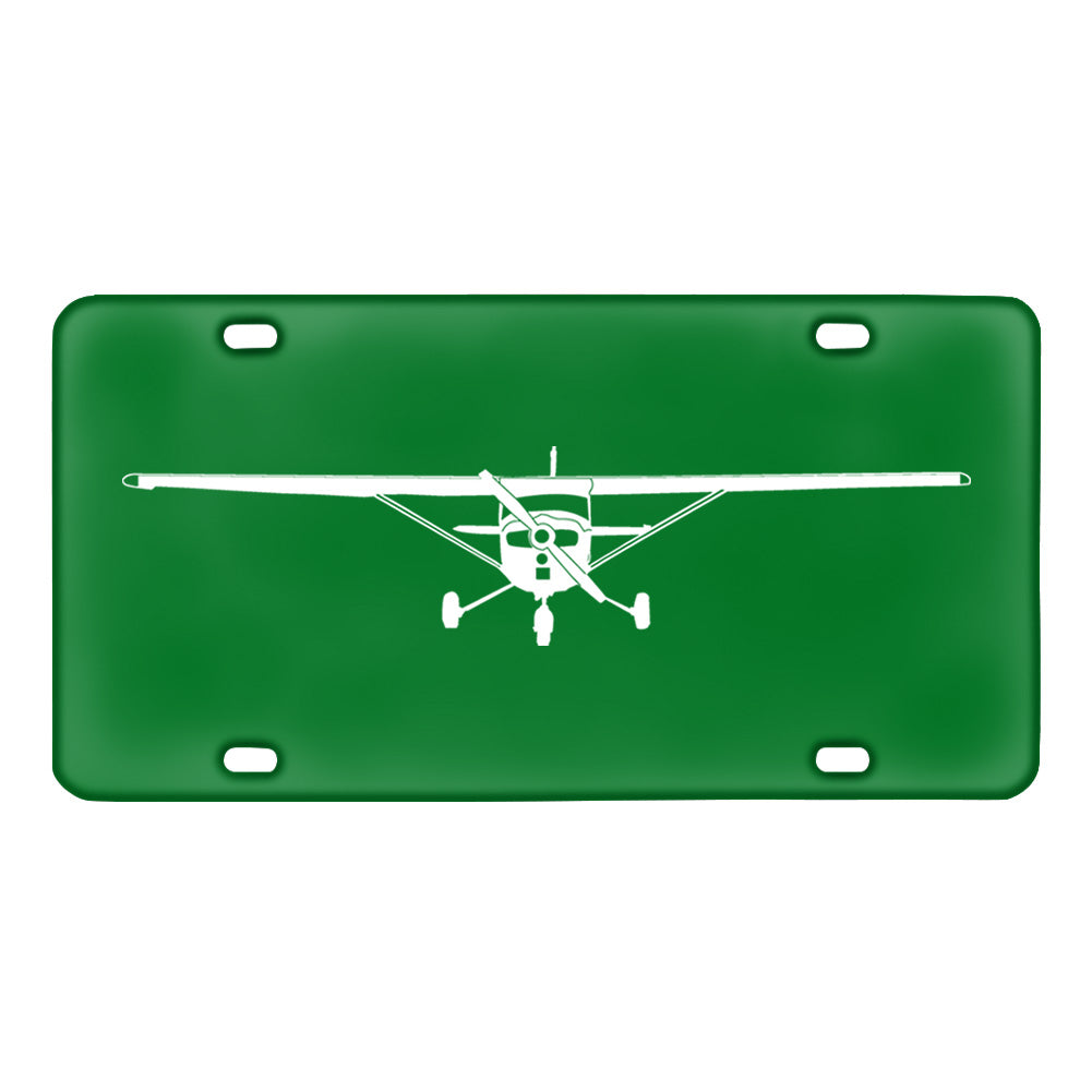 Cessna 172 Silhouette Designed Metal (License) Plates – Aviation Shop