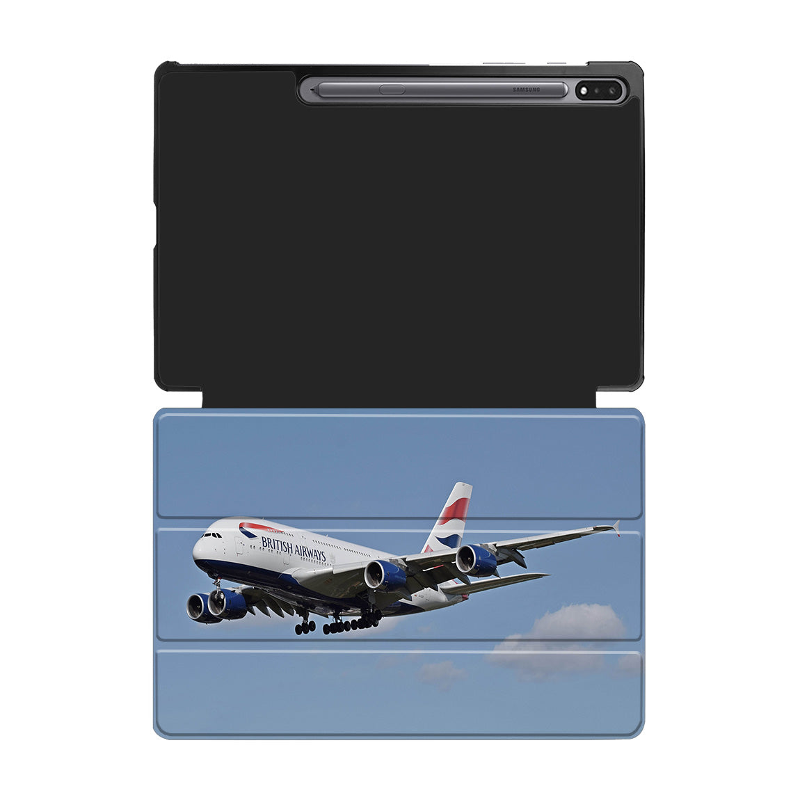 Landing British Airways A380 Designed Samsung Tablet Cases – Aviation Shop